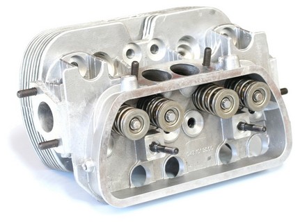 testata 1600 doppia aspirazione a candela corta 35,5x32 completa di ...